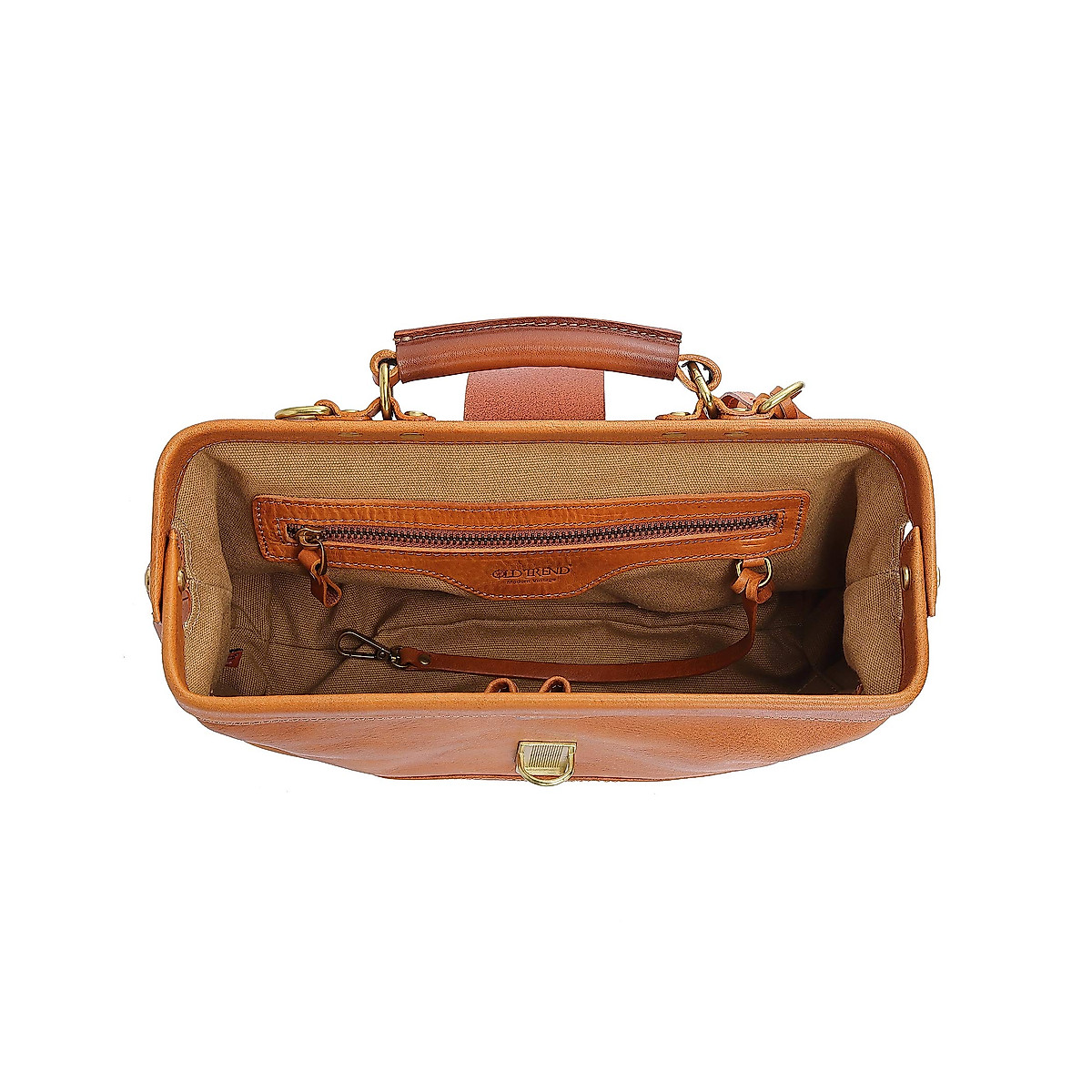 OLD TREND Genuine Leather Doctor Satchel (Chestnut)