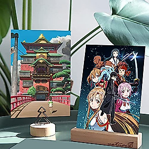 FDOM Anime Wall Collage Kit, 50 Pack Anime Style Photo Collection Collage Dorm Decor Album Style Collage for Girl and Boy Teens, Small Posters Wall Prints Kit for Room Bedroom Aesthetic.