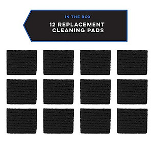 Kingsford GrillMate Grill Cleaner Replacement Pads Twelve Count Sturdy, Non-Metal Bristles