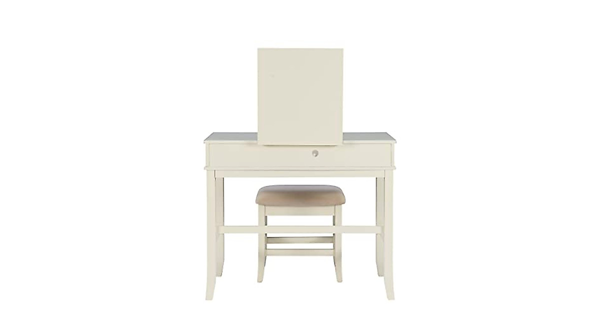 Stylish Cream Jackson Vanity Set - Linon