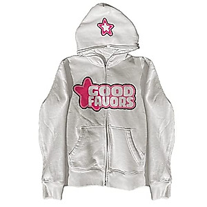 Cbsdezanos Y2k Zip Up Hoodie for Women Oversized Sweatshirt Skeleton Graphic Rhinestone Hoodies Vintage Aesthetic Streetwear