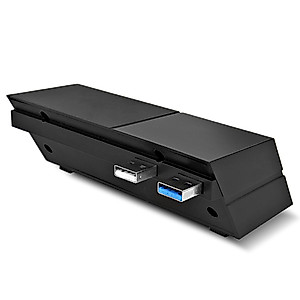 TNP 5 Port USB Hub for PS4 - USB 3.0/2.0 High-Speed Extender Adapter Accessories Expansion Hub Connector Splitter Expander for PlayStation 4 Gaming Console (Not for PS4 Slim, PS4 PRO)