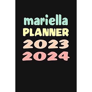 mariella: Custom Name Weekly Planner 2023-2024