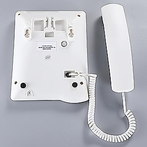Corded Landline Phone Big Button Household Hotel Business Desktop Landline Telephone with LCD Display KX-T2025 Landline Phone Standard Phone Telephones Landline Corded with Answering Machine