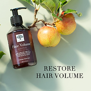 New Nordic Hair Volume Shampoo, Herbal Recipe for Thicker Fuller Hair, Vegan, Clean Ingredients, 8.5 Fl Oz