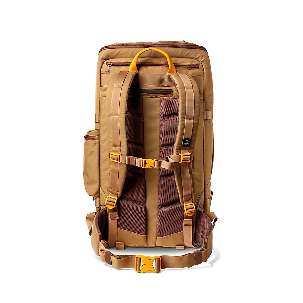 Roark 5 Day Mule 55L Backpack, Multi-Day Travel Pack with Laptop Storage, Dark Khaki