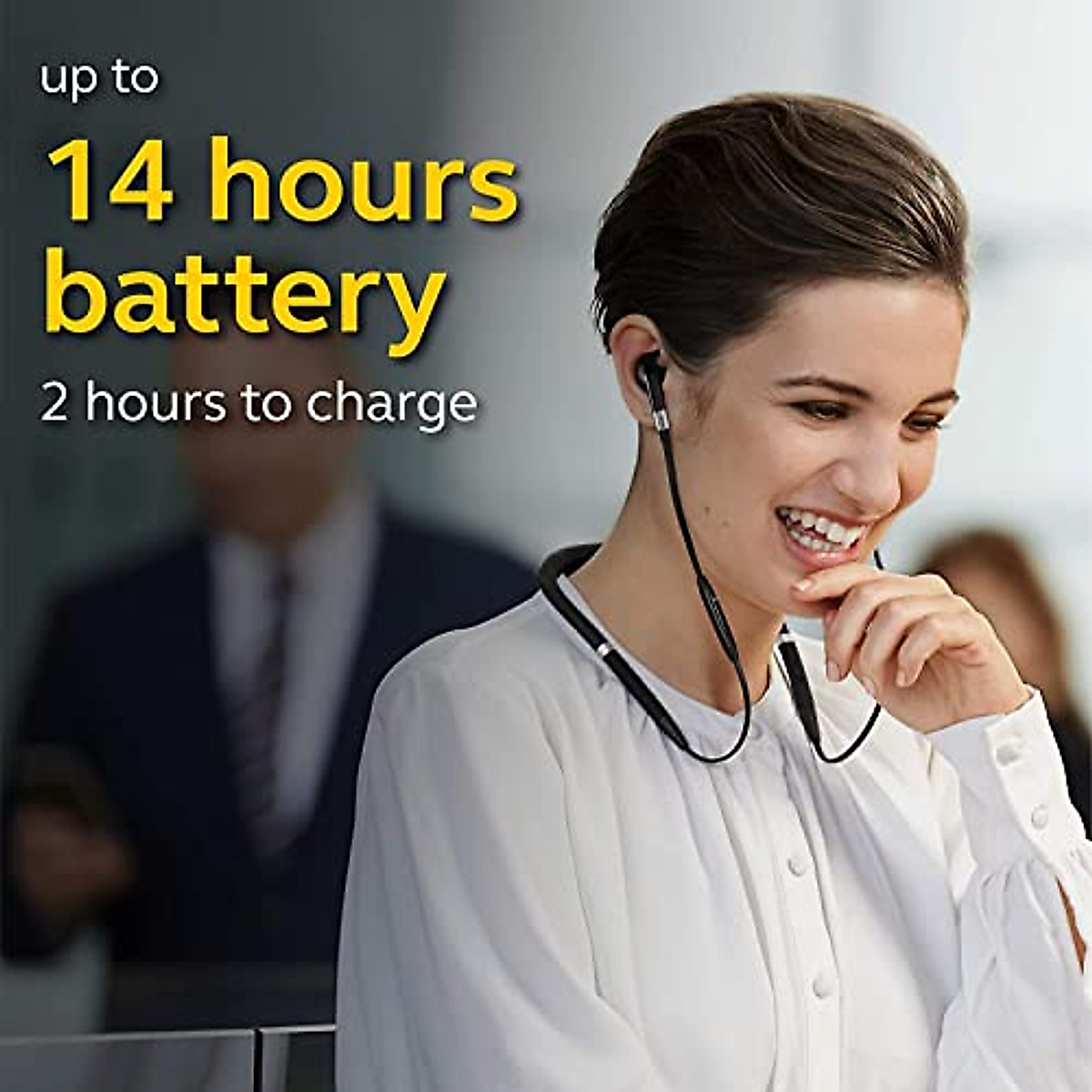 Jabra Evolve 75e UC Bluetooth Wireless in-Ear Earphones