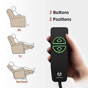 MCombo Large Power Swivel Glider Rocker Recliner Chair with Vibration and Heat for Nursery and USB Ports, Cup Holders and Pockets, Faux Leather 7748 (No Lift Chair) (Cream White, Large)