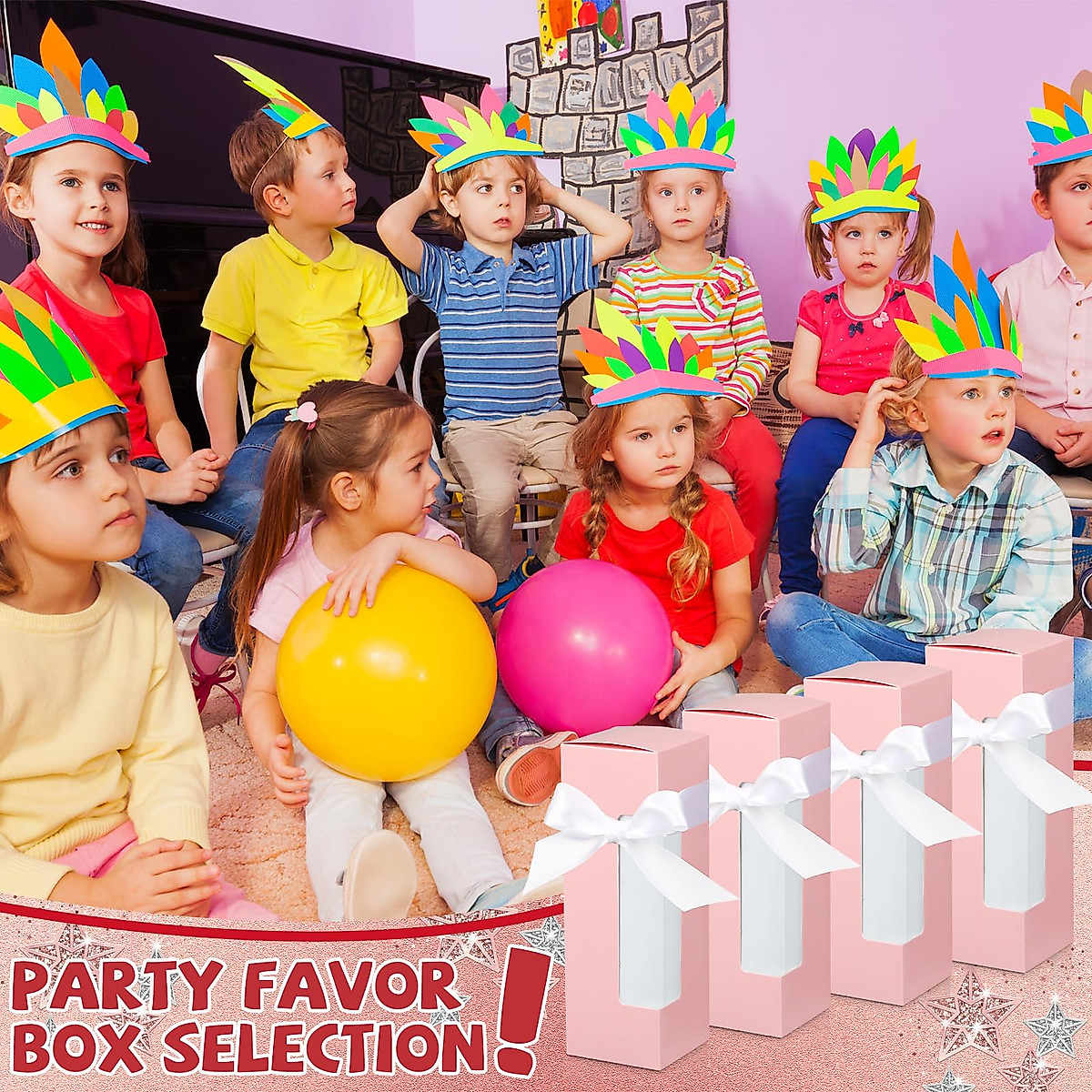 Tenceur 36 Pcs Tumbler Box Gift Boxes for Sublimation Tumbler Shipping 3.3 x 3.3 x 9.8 Inch Transparent Exhibition Box for 12 20 30 oz Heat Press Sublimation Blanks Tumbler Wrap (Rose Gold Color)