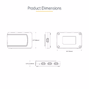 StarTech.com 7-Port USB Hub with On/Off Switch - USB 3.0 5Gbps - USB-A to 7X USB-A - Compact Self Powered USB-A Hub w/ 35W Power Supply - Desktop/Laptop USB Hub - USB Expansion Hub (5G7AS-USB-A-HUB)