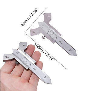 Manual Welding Gauge Standard Weld Seam Gauge Fillet Inspection Tool