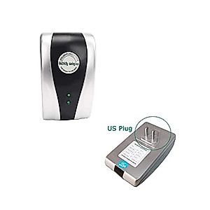 Duvik Power Saver, Energy Saver, Electricity Reducer Power Saving Box US Plug 90V-250V 30KW for Household Office Market 6 Pack, black