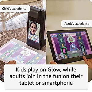 Amazon Glow | Interactive Entertainment & Video-Calling | Learn, play, read, create. Together | Kids 3-9+
