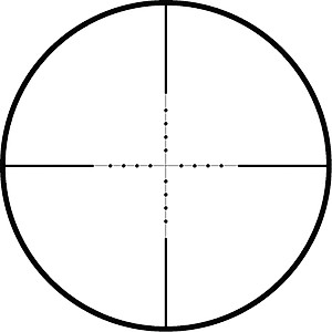 Vantage IR Riflescope 3-9X40, 1", Mil Dot (Etched)