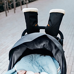 JJ Cole Bundle Me Bundlemitts, Cozy Gloves, Hand Mittens, Attaches to Stroller