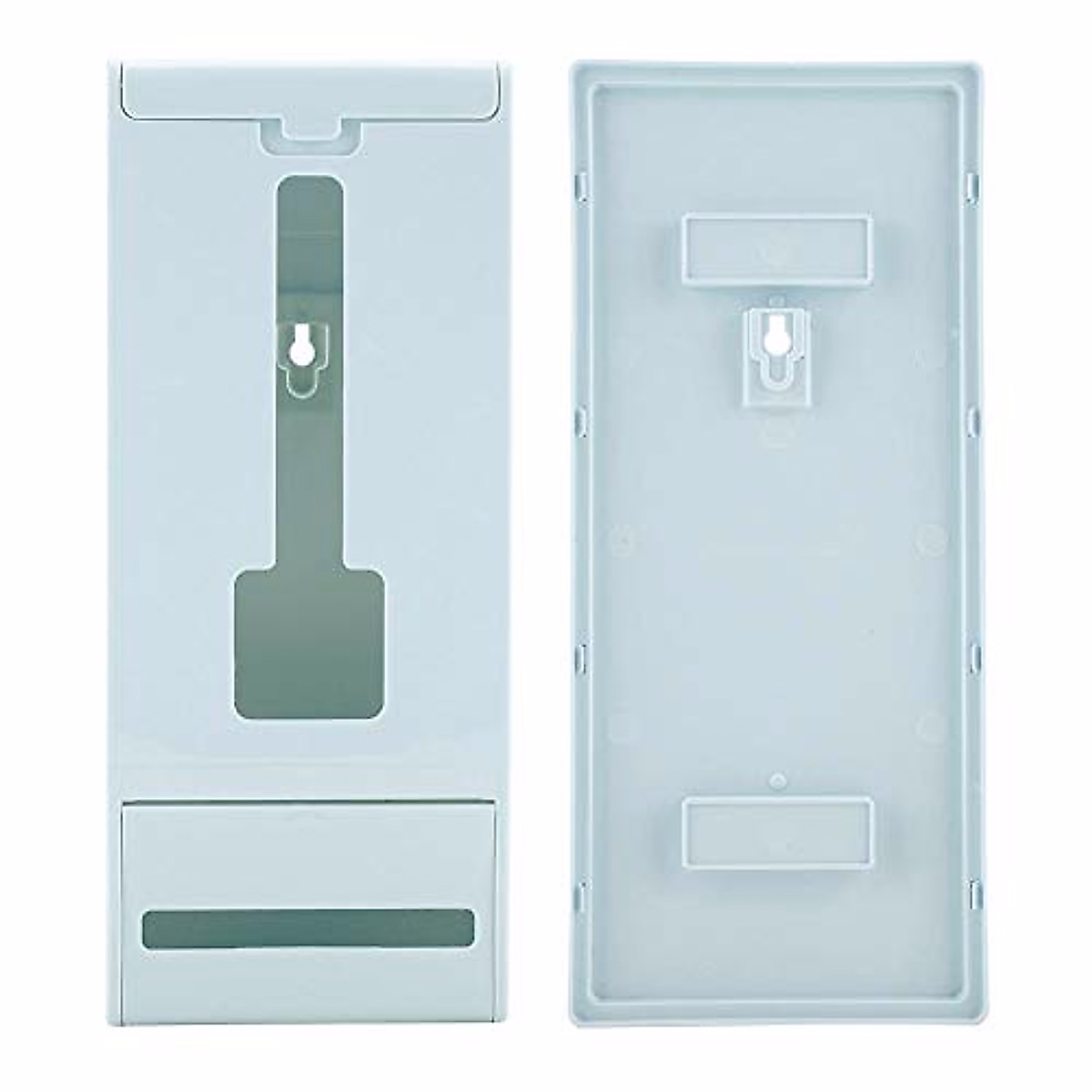 Plastic Bag Organizer - Wall-Mounted Plastic Bag Dispenser Garbage Trash Bags Storage Box Kitchen Organizer Holder(blue)