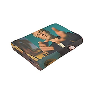 Outer Banks Blanket Super Soft Flannel Throw Drew Starkey Blanket Camping for Bed Sofa Cold Cinema Or Travel 50"X40"