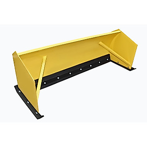 Heavy Duty Snow Pusher Rubber 1-1/2" thick x 10" wide x 12 ft. Long punched Standard Highway Slots. Snow Plow Rubber