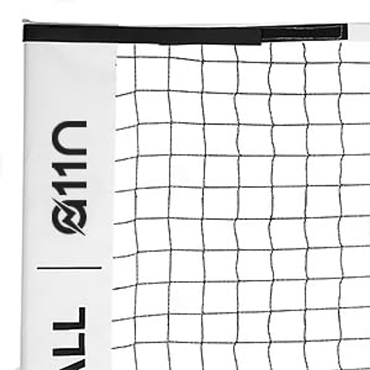 A11N Portable Pickleball Net for Driveway - Half Court Size, 11ft Net for Pickleball, Kids Tennis, Soccer Tennis