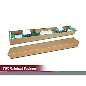 TAC Side Steps fit 1998-2011 Ford Ranger Regular Cab Pickup Truck 3 inches Black Side Bars Nerf Bars Step Rails Running Boards Rock Panel Off Road Exterior Accessories (2 Pieces Running Boards)