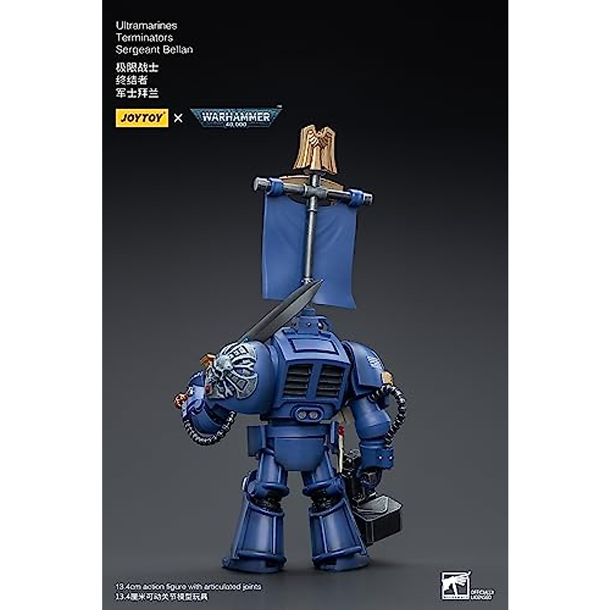 JoyToy Warhammer 40K: Ultramarines Terminators SGT. Bellan 1:18 Scale Action Figure