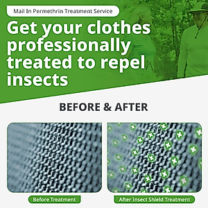 Insect Shield Easy Pack - Send in Your Clothes for Permethrin Repellent Treatment - Service for Your Own Clothes - 21 Day Turnaround Time