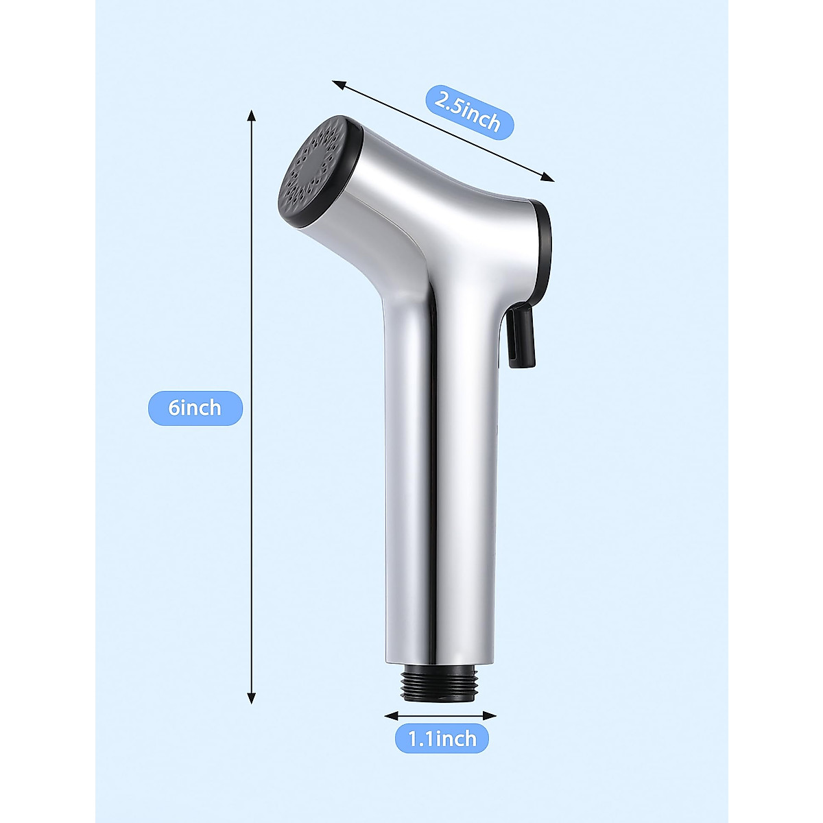 Bidet Sprayer for Toilet, Handheld Sprayer Kit, Cloth Diaper Sprayer Set - Easy to Use & Install - Pushbutton Switch