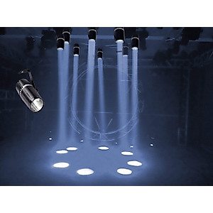 TOM LED pinspot stage light,TOM 6W white Pin spot with beam stage light