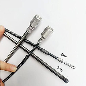 VOTOER 1200W Flex Shaft Grinder Rotary Tool Electric Hanging Carver, Forward and Reverse Rotation, Metalworking Jewelry Repair Kit, Foot Pedal Control, Metal Flexible Shaft, with Spare Inner Shaft