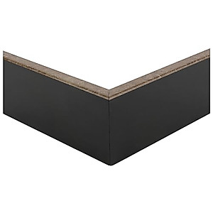 ArtToFrames 14x14 Inch Multi Picture Frame, This 0.94 Inch Custom Wood Poster Frame is Other - Comes with Foam Backing 3/16 inch and Regular Glass (FBPLE398402-14x14)