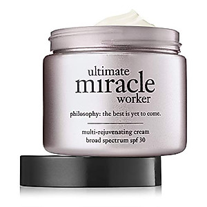 philosophy ultimate miracle worker multi-rejuvenating moisturizer- SPF, retinol & glycolic acid, 2 Fl. Oz.