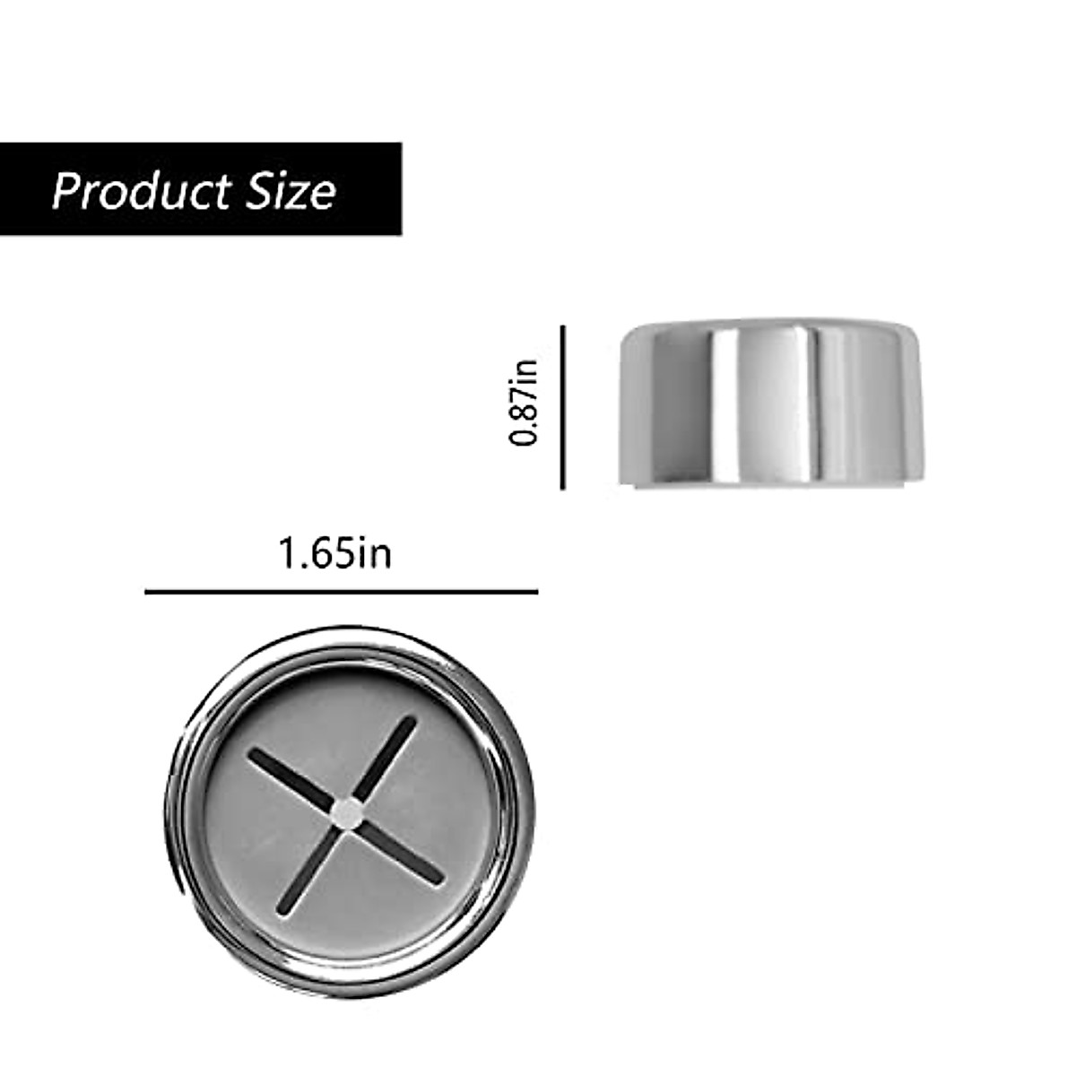 6Packs Kitchen Towel Hooks, Round Self Adhesive Wall Mount Dish Towel Hook Hangers, (Push to Hanging) Drilling Hand Towel Hook Holders with Premium Chrome Finish for Kitchen, Bathroom, Cabinet