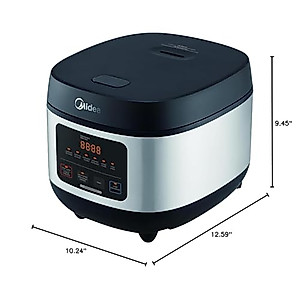 Midea Multifunction 6 Preprogrammed Intelligent Touch Non-Stick 5L Rice Cooker 10 cup 860W MB-FS5020W1