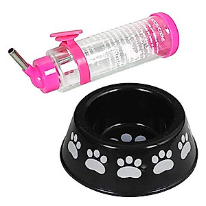 BBBuy 37 Inches Metal Ferret Cage Small Animals Pet Habitat Large Critter Nation Cage/w Bottom Tray Front Doors Ramps, 4 Tiers for Guinea Pigs, Rabbit, Chinchilla, Rat, Sugar Gliders, Hamster, Black