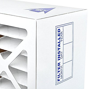 AIRx Filters Allergy 20x25x6 Air Filter MERV 11 Compatible with Replacement for Aprilaire 201 Filter to Fit Media Air Cleaner Cabinet Aprilaire Space-Gard 2200 Filter Replacement, 4-Pack