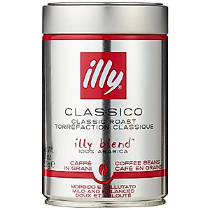 Illy Caffe Coffee Whоlе Bеan - Mеdium Rоast - 8Ðžz - Casе Ðžf 6 - Bulk Buy, 8.8 Ounce (Pack of 6)