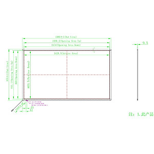 SZXTTOUCH 65 Inches 20 Touch Points IR Touch Frame,Infrared Touch Panel,Touch Screen Overlay Kit Plug and Play NO Glass