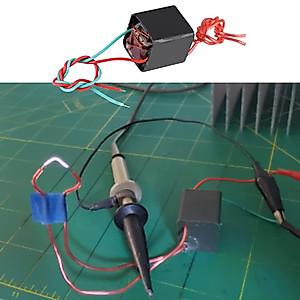 Miniature DC 3.6~6V to 20KV High Voltage Transformer Boost Step up Inverter, Arc Pulse Generator, Power Module, Black