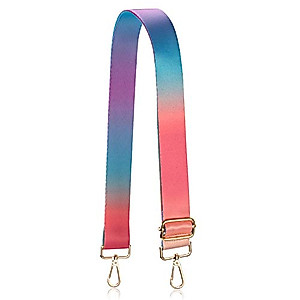 Allzedream Crossbody Bag Strap Adjustable Replacement Purse Straps (Gradients)