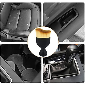 RJDJ Zabernim Car Cleaning Tool,Zabernim Car Brush,Zabernim Car Interior Cleaning Tool,Multifunctional Soft Bristle Detail Brush Dusting Tool,for All Corners of The Car (4pcs)