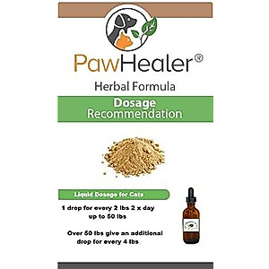 PawHealer Calm The Spirit: Liver Yang Rising - Cats with Aggression - 2 fl oz (59 ml) - Works Great for Over 10 Years in The Herbal Business. …