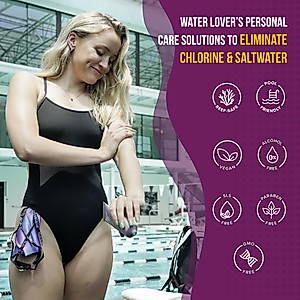 TRIHARD Elite Swim Protection Pack | Full Hair & Body Kit | Includes Free Face Wash & Body Lotion Samples