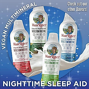 Liquid Multivitamin & Liquid Multimineral Bundle by MaryRuth’s | Vegan Vitamin A, B, C, D3, E & Amino Acids | Vitamins for Immune Support, Digestion, Focus & Energy | Magnesium, Calcium & MSM Supplem