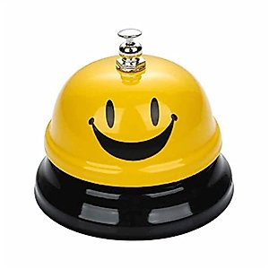 1pcs Call Bell, Counter Bell Ring for Service ，Service Bell Dinner Desk Bell for The Porter Kitchen Restaurant Bar Hotel Schools