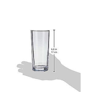 Anchor Hocking Heavy Base 15-oz Highball Drinking Glasses, Set of 12