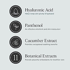 DRMTLGY Essential Facial Cleanser - Gentle Face Cleanser and Face Wash for Women and Men with Anti-Aging Peptides & Hyaluronic Acid