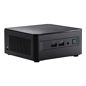 Intel NUC 12 Pro NUC12WSKv7 Barebone System - Mini PC - Socket BGA-1744 Core i7 12th Gen i7-1270P Dodeca-core [12 Core], Black
