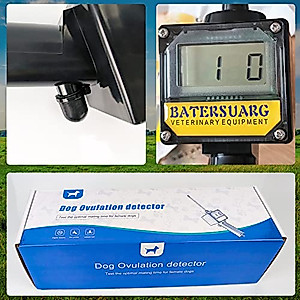 HUHKOUAE Progesterone Test for Dogs Machine, New Upgraded Style Dog Ovulation Detector Dog DNA Health Canine Ovulation Test Breeder Canine Tester for Dog Pregnancy Planning Mating Testing.