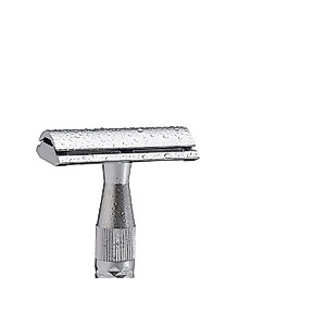 Pearl Shaving Blaze Double Edge Safety Razor for Men - Reusable Metal Razor Made with CNC process | Premium Shaving Razors| Men's Safety Shaving Razor Kit for Valentine's day Gift