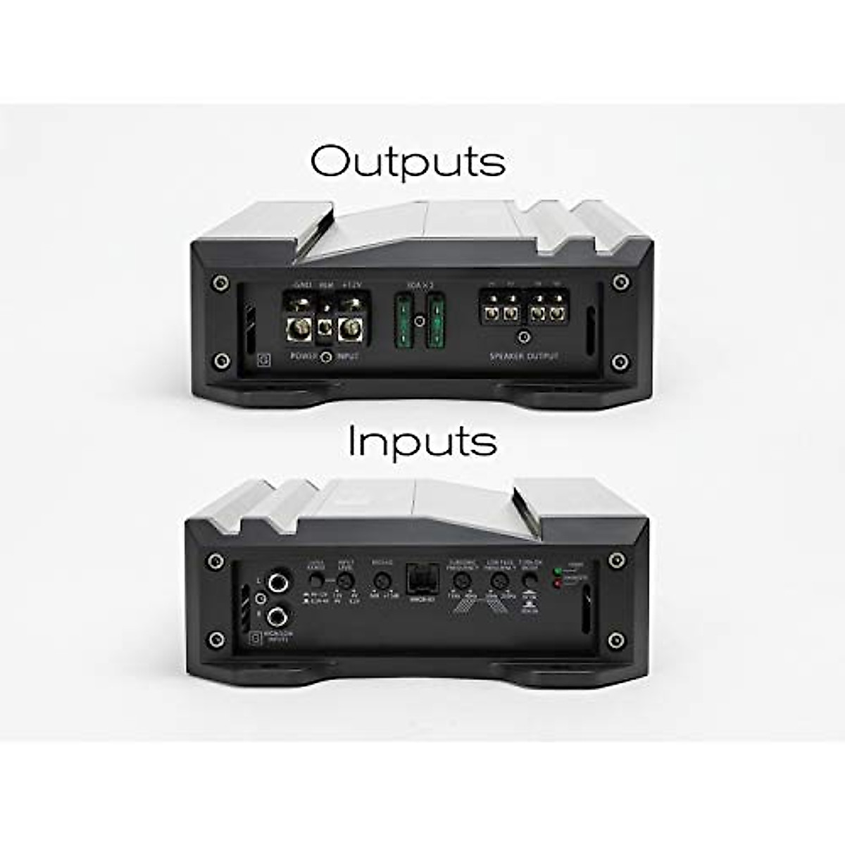 MB Quart FA1-1000.1 Mono Channel Car Audio Amplifier (Black) - Class SQ Amp, 1000-Watt, 1 Ohm Stable, Variable Electronic Crossover, LED System Protection, Heavy Duty Connections, Bass Remote Included